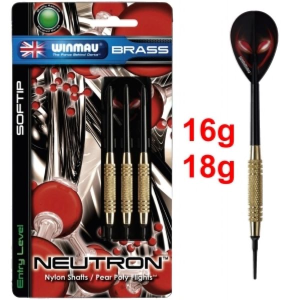 Winmau Neutron Brass 16gr-18gr set