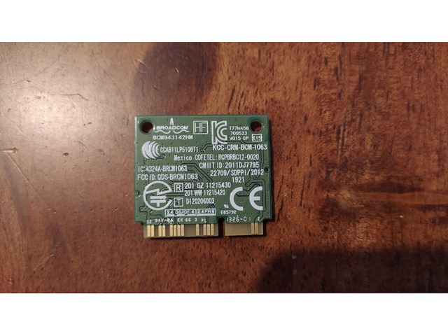 Wireless kartica BRCM1063 skinuta sa Sony SVF152C29M