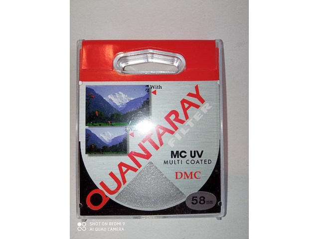 UV filter Quantaray 58mm UV DMC