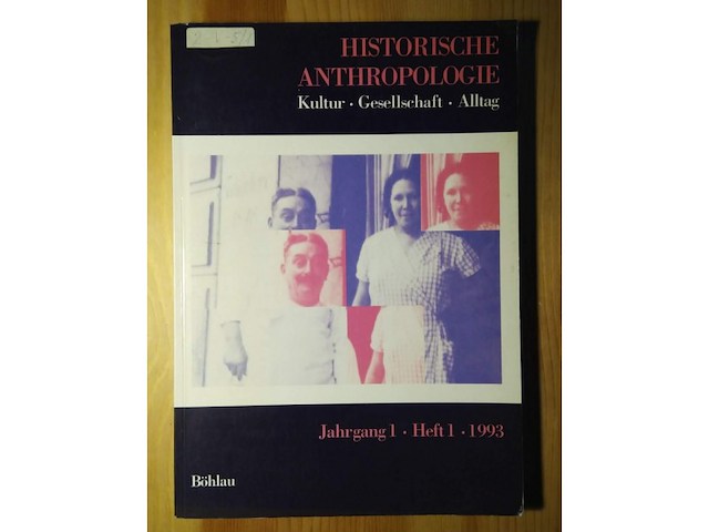 Historische Anthropologie 1/1993