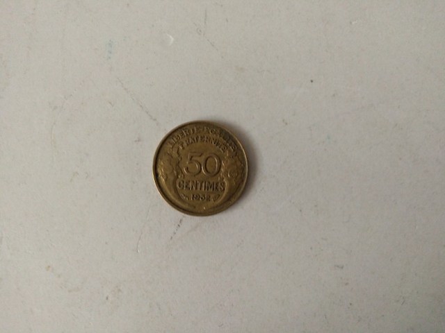 50 santima Francuska, 1932.