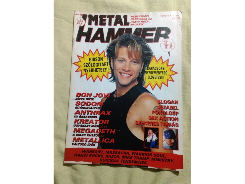Metal Hammer novembar 1992