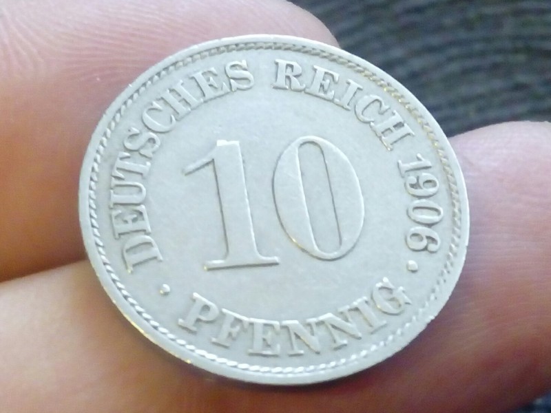 10 pfennig 1906 A