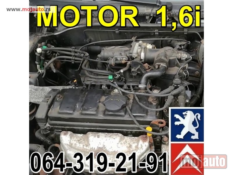 MOTOR 1,6 benzinac Pežo Peugeot Citroen