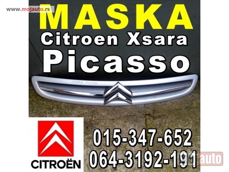 MASKA prednja sa ZNAKOM Citroen C5 Xsara Picasso