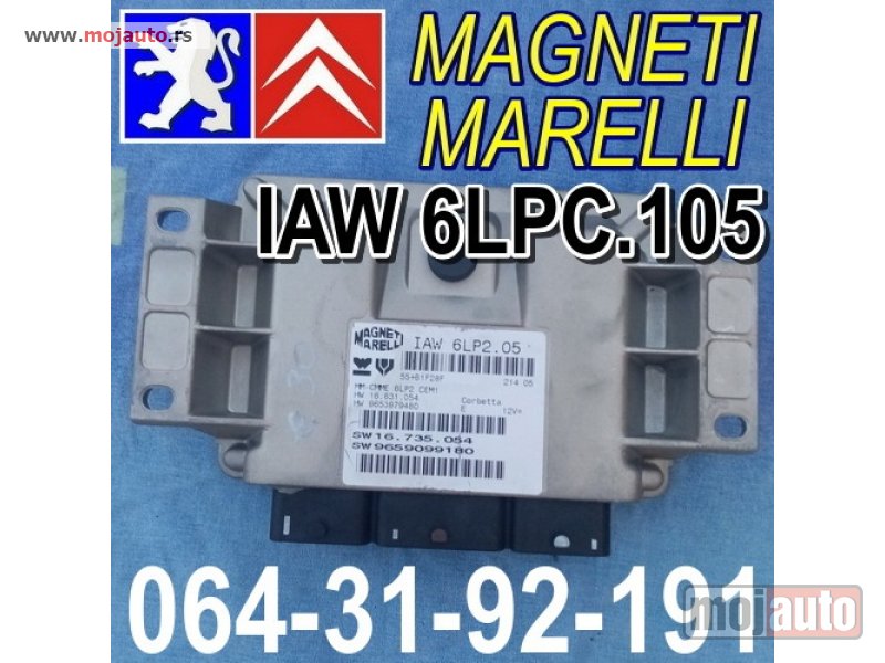 KOMPJUTER Magneti Marelli IAW 6LPC.105 Pežo Peugeot Citroen