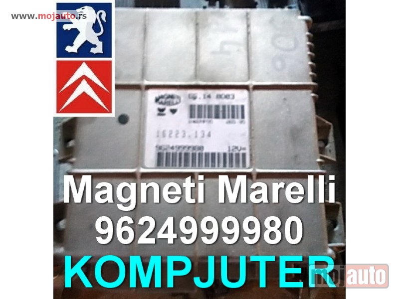 KOMPJUTER Magneti Marelli G6.14 0D03 Pežo Peugeot Citroen 9624999980