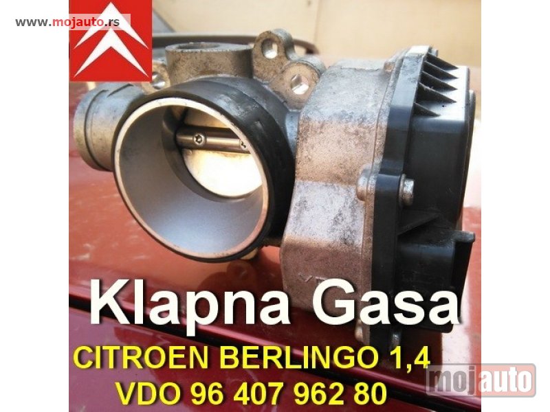 KLAPNA LEPTIR GASA CITROEN C3 Berlingo C2 C4 Nemo C5 Picasso