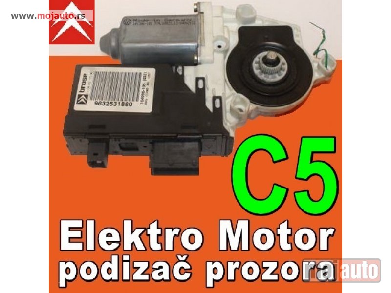 Citroen C5 Elektro Motor podizač prozora OD VOZAČEVIH VRATA