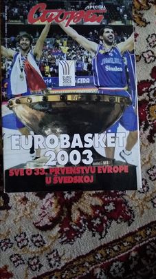 Euro Basket 2003 (33 prvenstvo evrope u Svedskoj)