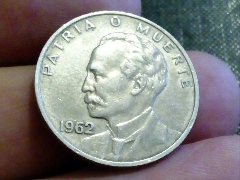 Kuba, 20 centavos 1962