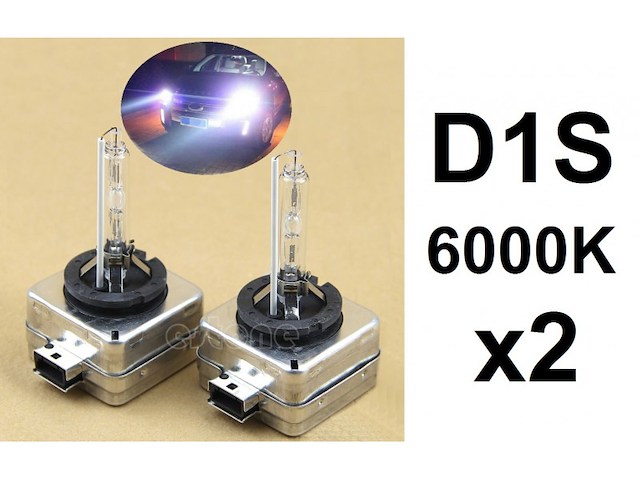 D1S XENON sijalica - 6000K - 35W - 2 kom