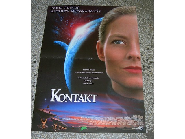 Kontakt (Jodie Foster) - filmski plakat