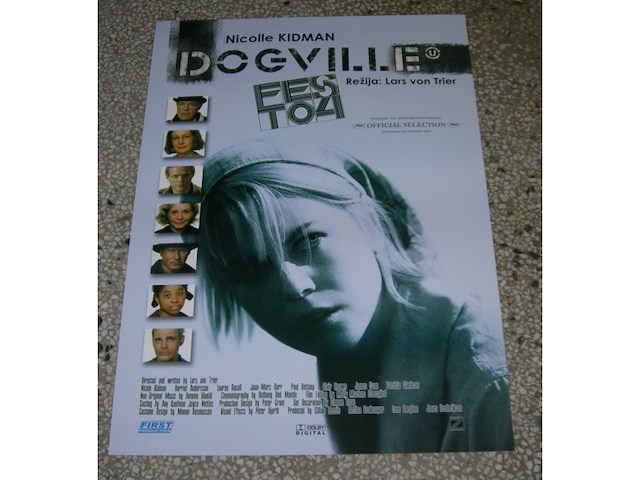 Dogville (Lars von Trier) - filmski plakat