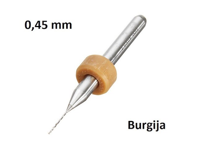 Burgija 0.45mm - Mikro burgija - 1 komad