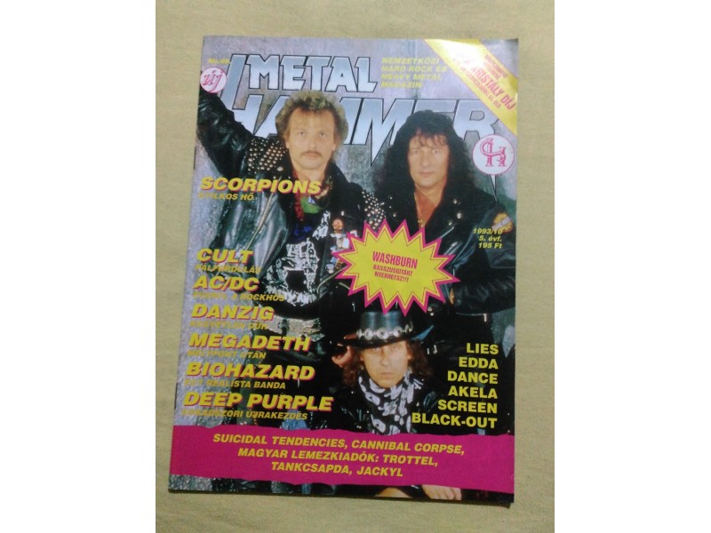 Metal Hammer oktobar 1993