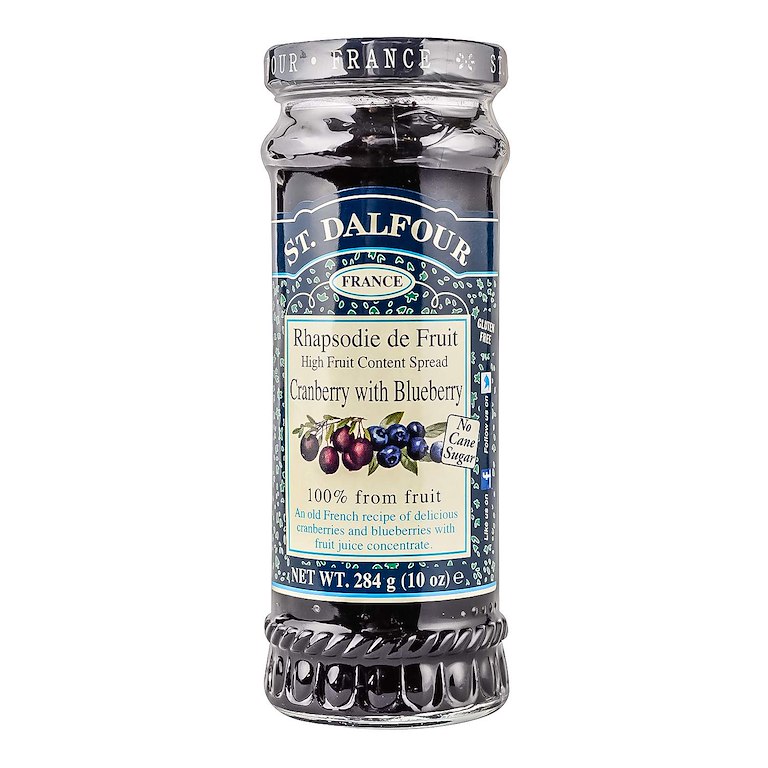 St. Dalfour Cranberry with blueberry 284g