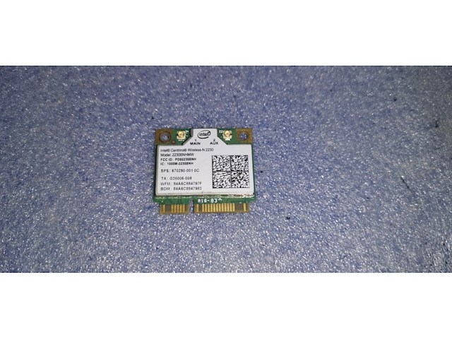Wireless kartica za HP Envy 4-1101SG