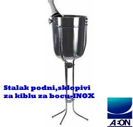 Stalak DRZAC sklopivi za kiblu 75cm-INOX-SUPER AKCIJA!!!