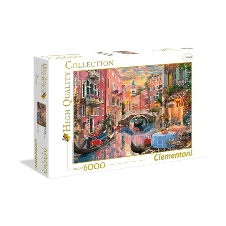 Clementoni CL36524 PUZZLE 6000 HQC VENICE EVENING SUNSET