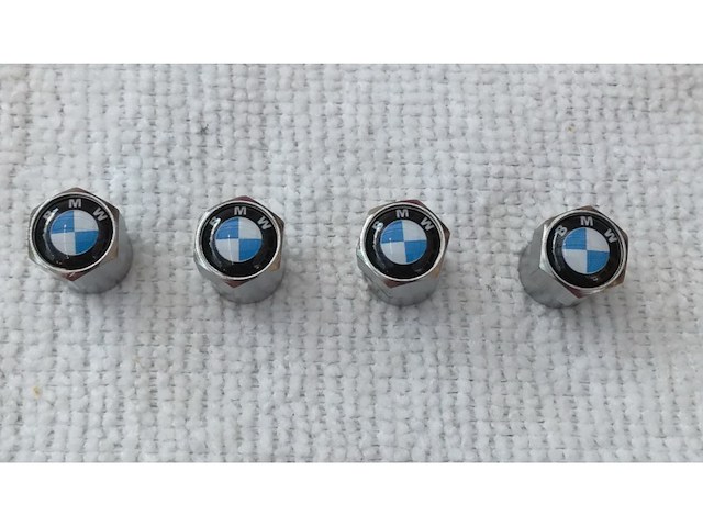 Univerzalne metalne ventil kapice sa logom BMW