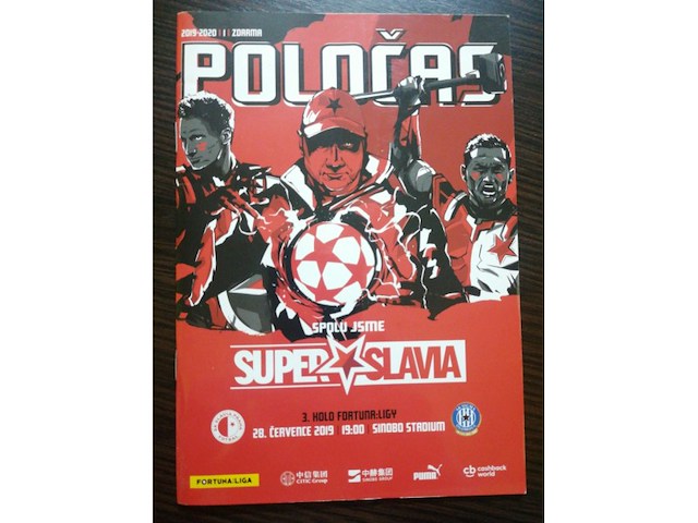 Program Slavia Prag-Sigma Olomuc 2019