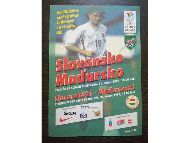Program Slovačka-Mađarska 31.3.1999