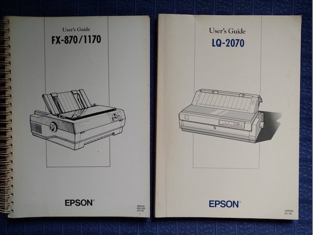 (c) Uputstva za Epson FX-870/1170 i LQ-2070 matrične