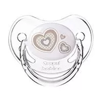 Canpol Orthodontic babies silikonska varalica 6-18M 22/566 Hearts Newborn Baby