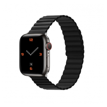 Silikonska narukvica za Apple Watch sa magnetom crna 38/ 40/ 41mm