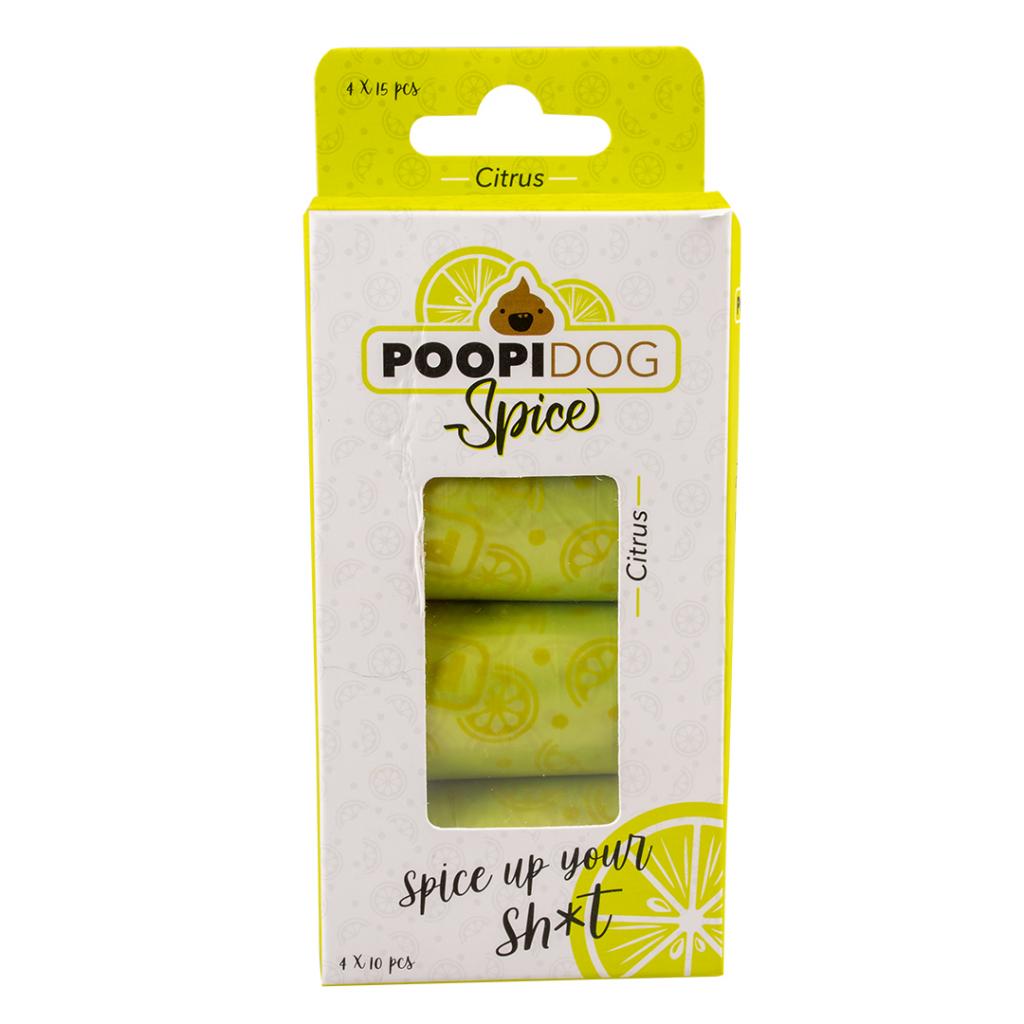 Duvo Poo bags Spice lime 32x19cm