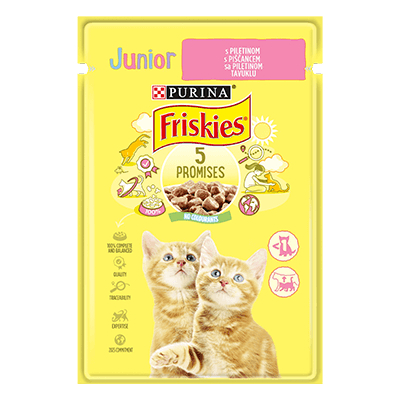 Friskies Cat Junior Sos Piletina 85g