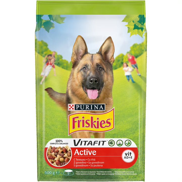 Friskies Dog Adult All Active Meso 0.5 KG