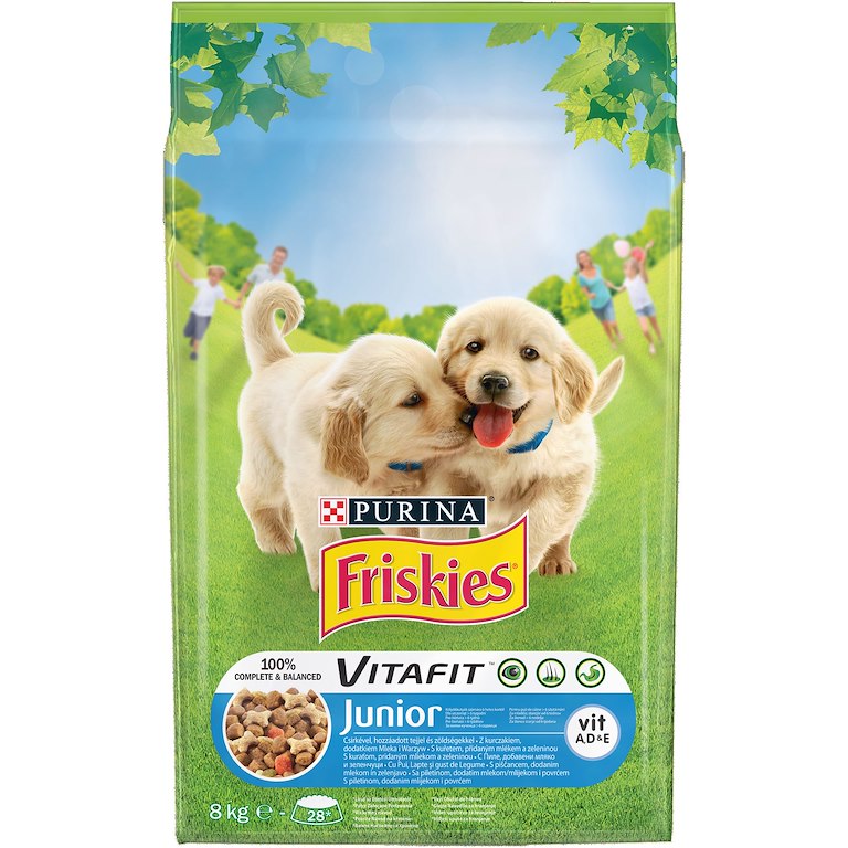 Friskies Dog Puppy All Piletina&Povrće 2.4 KG