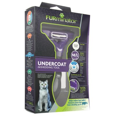 Furminator Cat Undercoat M/L Short Hair