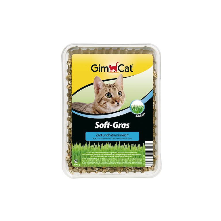 Gimcat Cat trava za mace Soft-Gras 100g