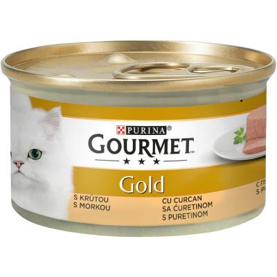 Gourmet Cat Gold Ćuretina Pašteta 85g