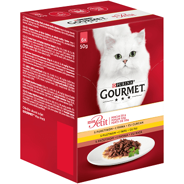 Gourmet Cat Mon Petit Piletina 6x50g