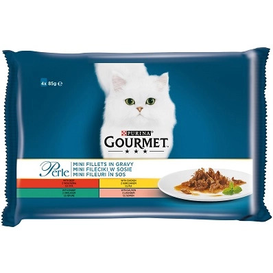 Gourmet Cat Perle miks ukusa 4x85g