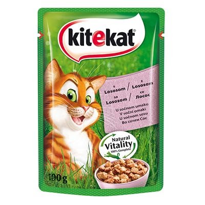 Kitekat Cat Kesica Losos 100g