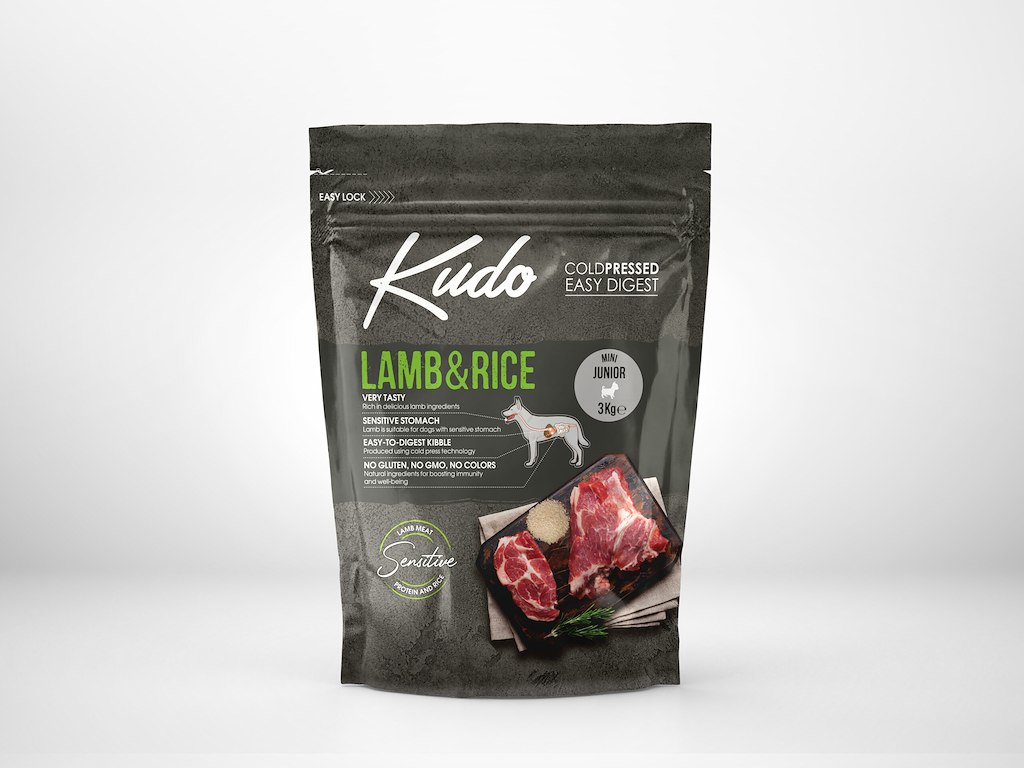 Kudo Dog Puppy Mini Lamb&Rice 3 KG