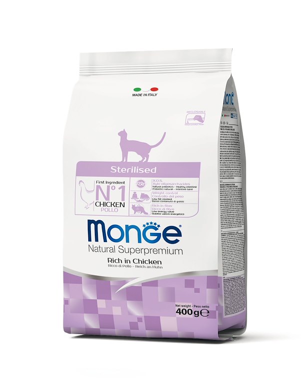 Monge Cat Adult Sterlised 0.4 KG