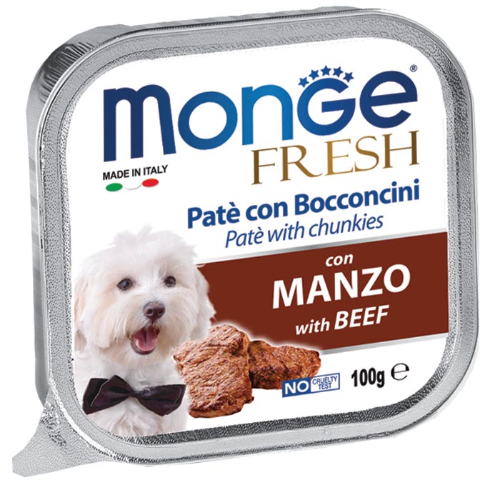 Monge Dog Fresh Pašteta Govedina 100g