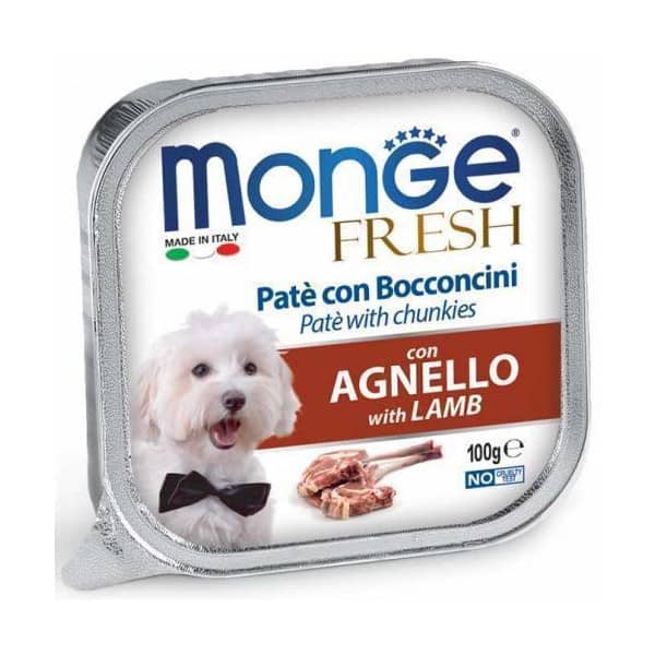 Monge Dog Fresh Pašteta Jagnjetina 100g