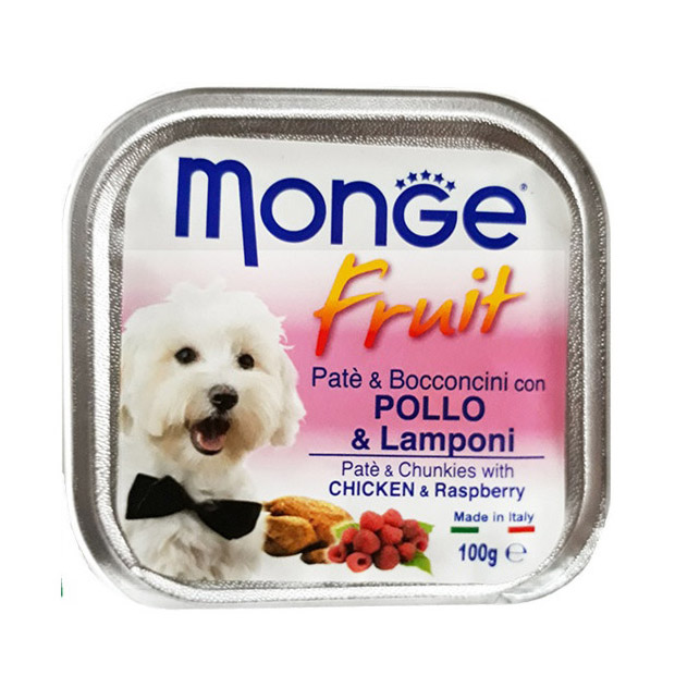 Monge Dog Fruit Pile&Malina 100g