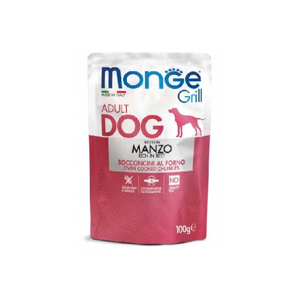 Monge Dog Grill Sos Govedina 100g