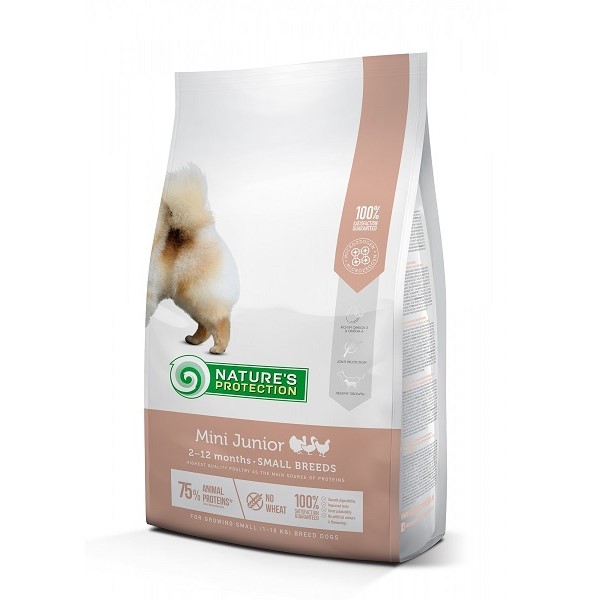 Natures Protection Dog Puppy Mini Poultry 2kg