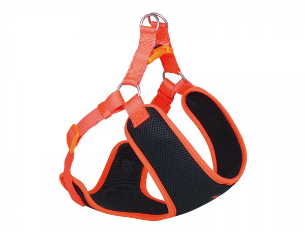 Nobby Dog Black Mesh Reflect am 48-56cm oranž-crni