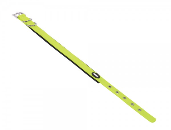 Nobby Dog Cover ogrlica 30-40cm/20mm neon-žuta