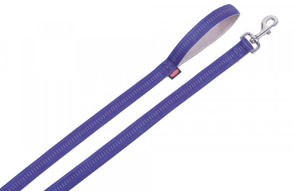 Nobby Dog Soft Grip povodac 1.2m/15mm ljubičasti